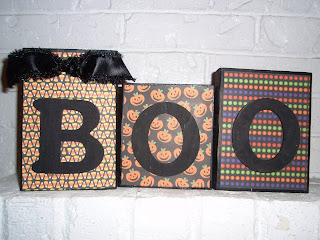 Mandy's Making Crafts: BOO blocks