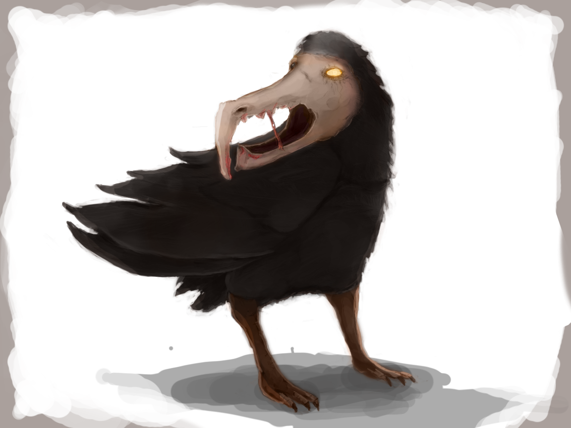 Artwork of Edmund Aubrey: The Bird Boss