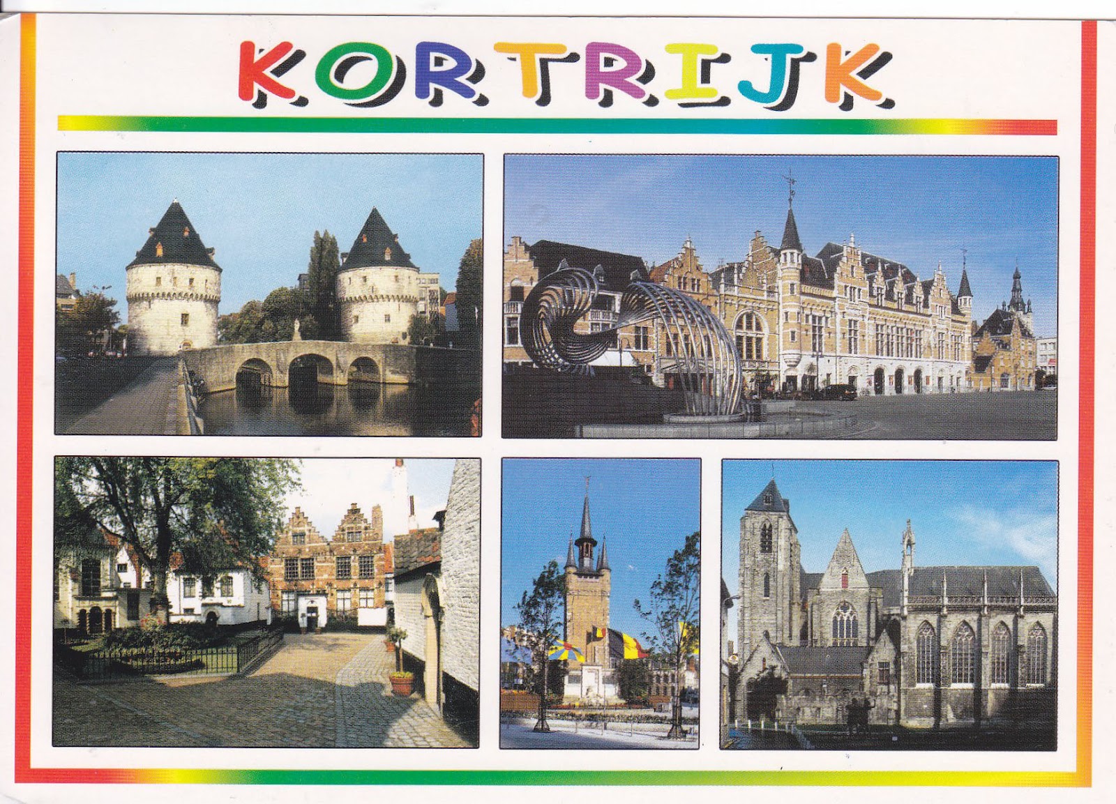 My World-wide postcard: Belgium postcard