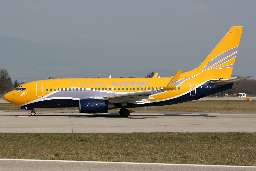 Geneva Spotting: B73W Europe Airpost F-GZTD GVA 24/03/2012 Photo: Corentin