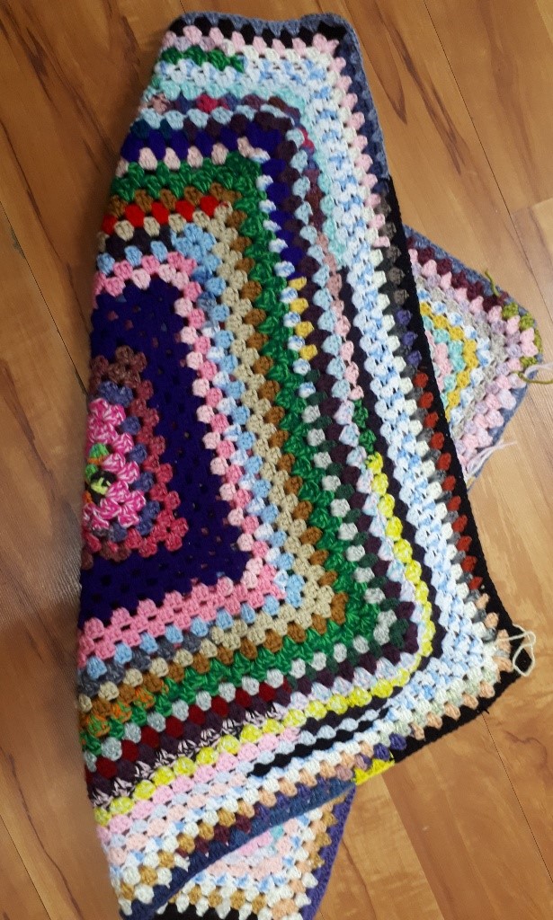 Die basiese Ouma-blokkie / kombers