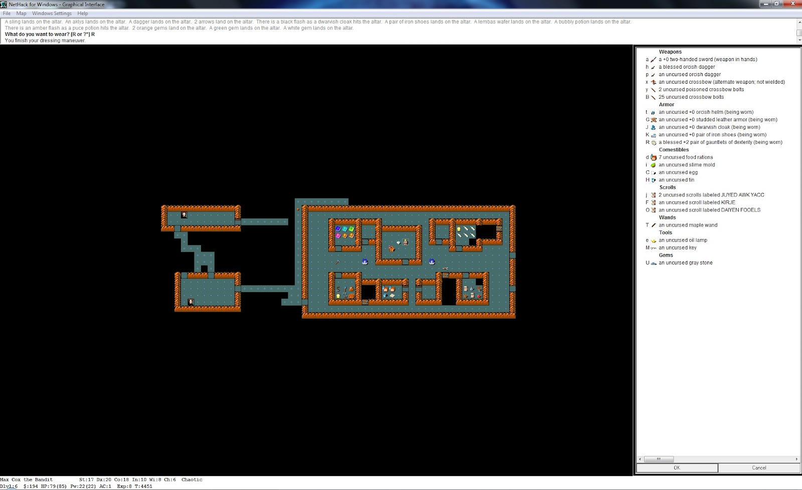Stuart's Gaming Reviews: Roguelike Review: NetHack