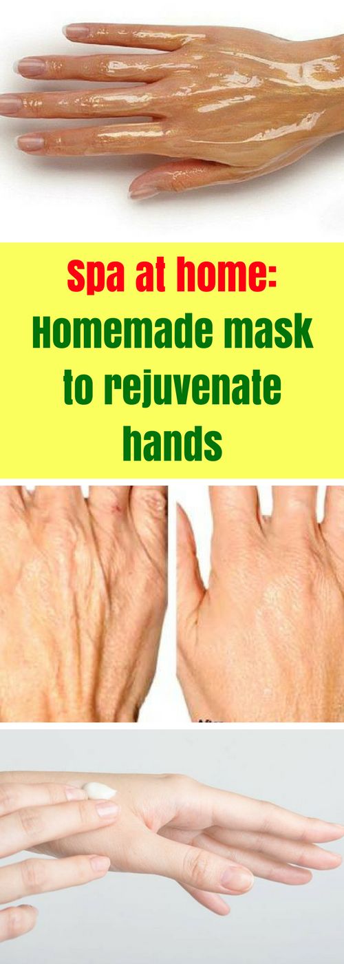 Spa at home Homemade mask to rejuvenate hands - Lizy Style