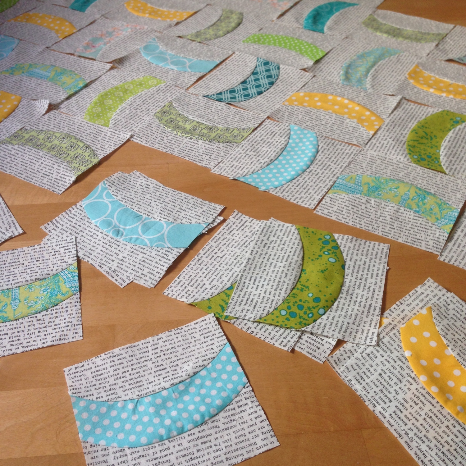 einfach bunt...: Einfacher Block mit dem Mini Quick Curve Ruler- Anleitung