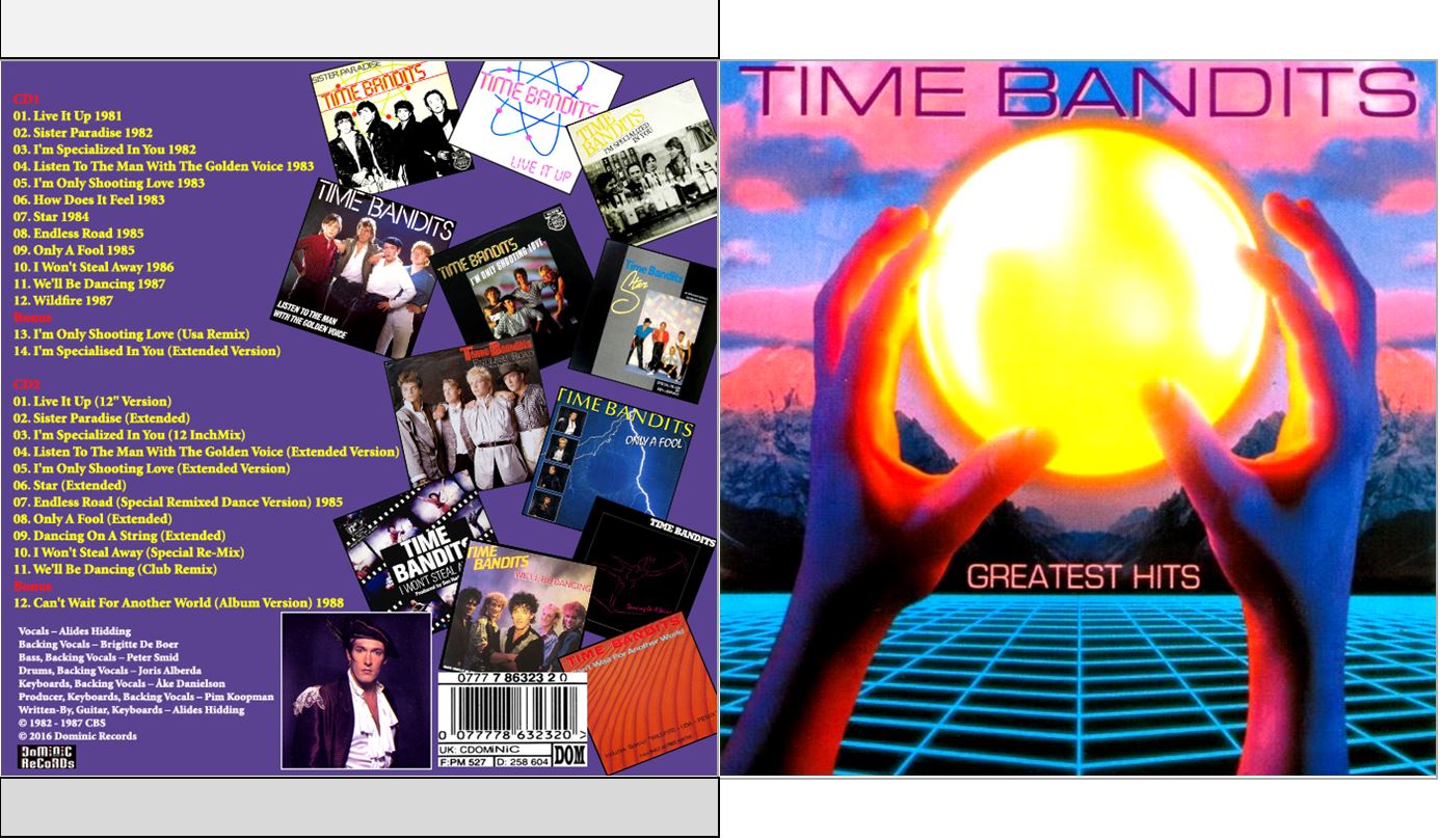 MUSICOLLECTION: TIME BANDITS - Greatest Hits 1981 - 1988 - 1990