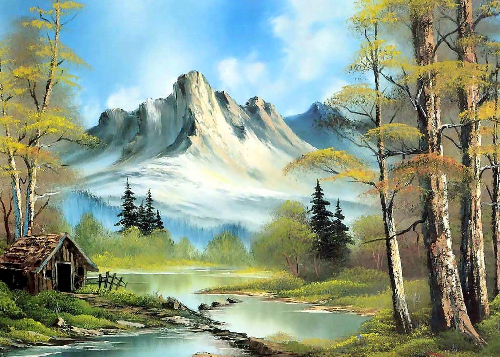 El arte es su máxima expresión : Paisajes al Óleo