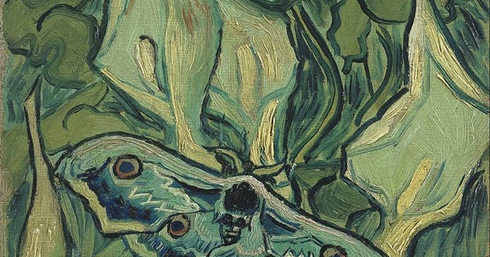 Vincent van Gogh "Giant Peacock Moth"