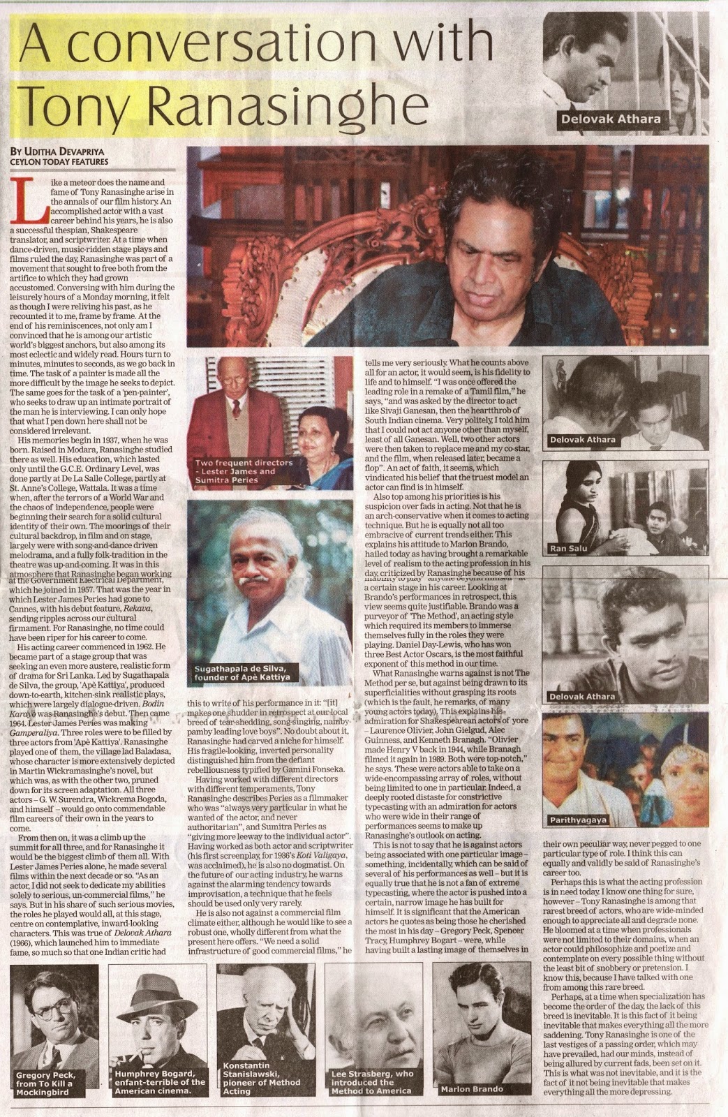 Fragments.: A Conversation with Tony Ranasinghe