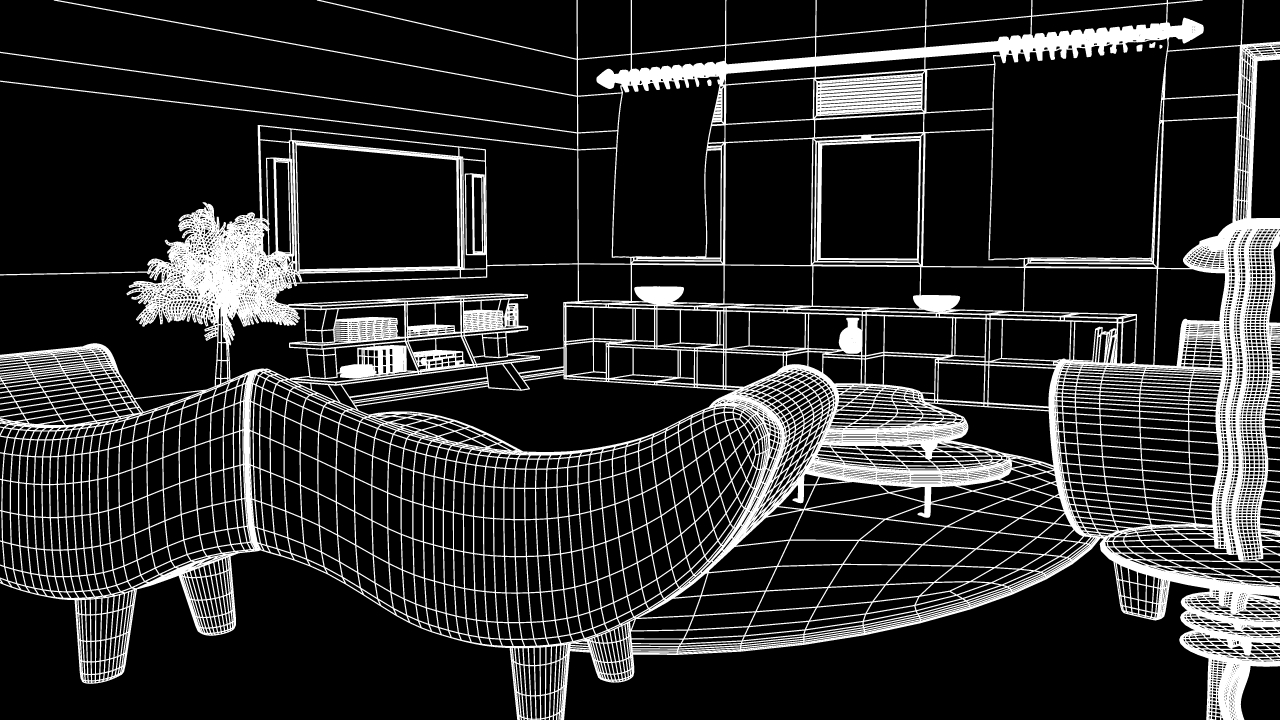 Maya Modeling: Maya Background And Interior Modeling