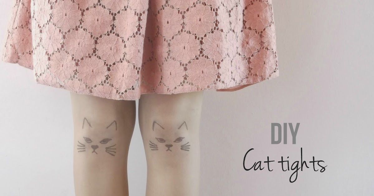 DIY Cat tights | Cicás harisnya | Nik's Box