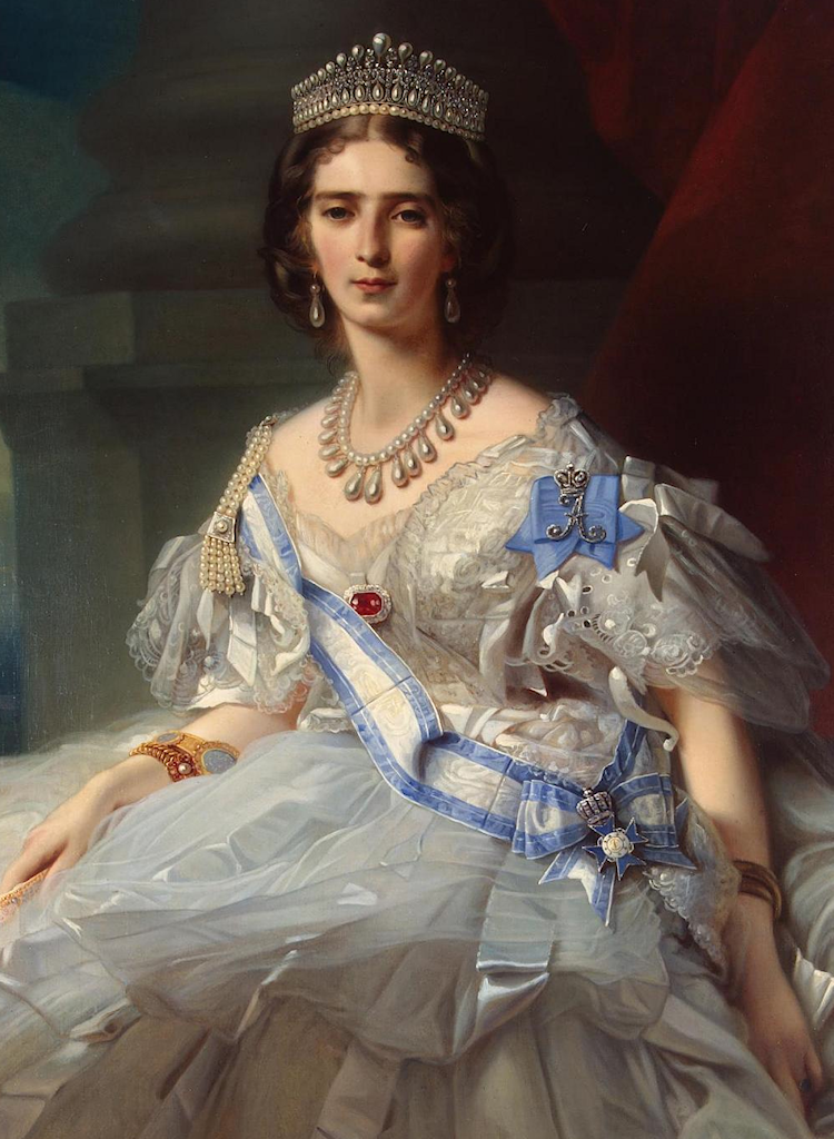 Gods and Foolish Grandeur: Princess Yusupova by Winterhalter - twice