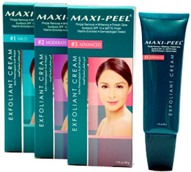 Maxi Peel Exfoliant Cream #1 and #2 Review ~ Tickle Thy Thoughts