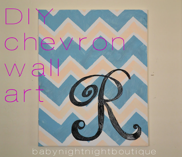 Bellapia Designs: DIY Chevron Wall Painting