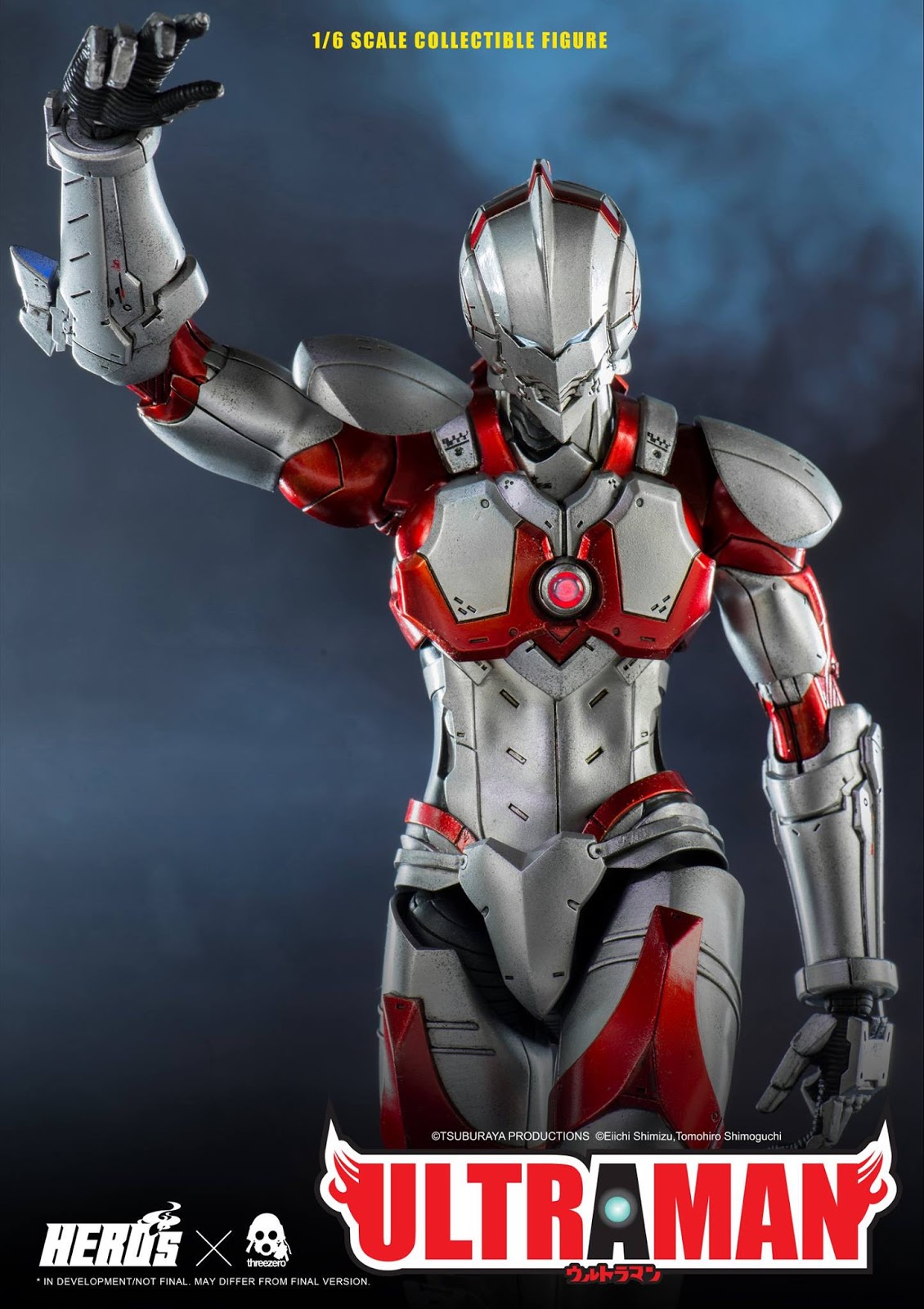 toyhaven: Preview pictures released of ThreeZero 1/6th scale ULTRAMAN ...
