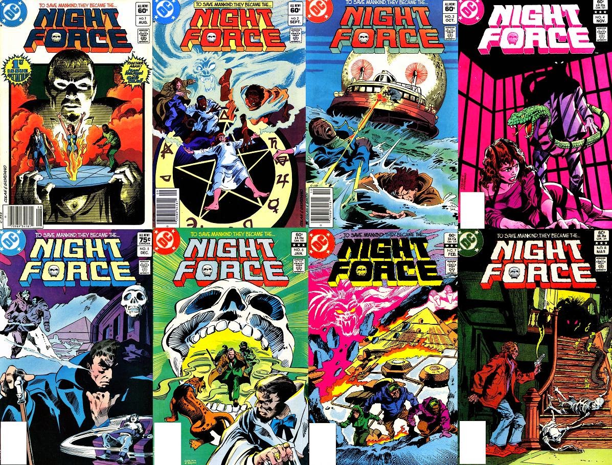 INSOPORTABLEPATO: NIGHT FORCE VOLUMEN 1 # 01 – 08 (1982-1983)