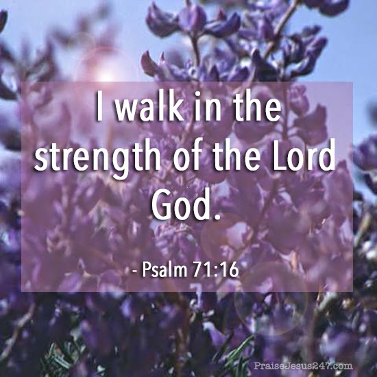 Praise Jesus 24 7: Walk in the Strength of the Lord...