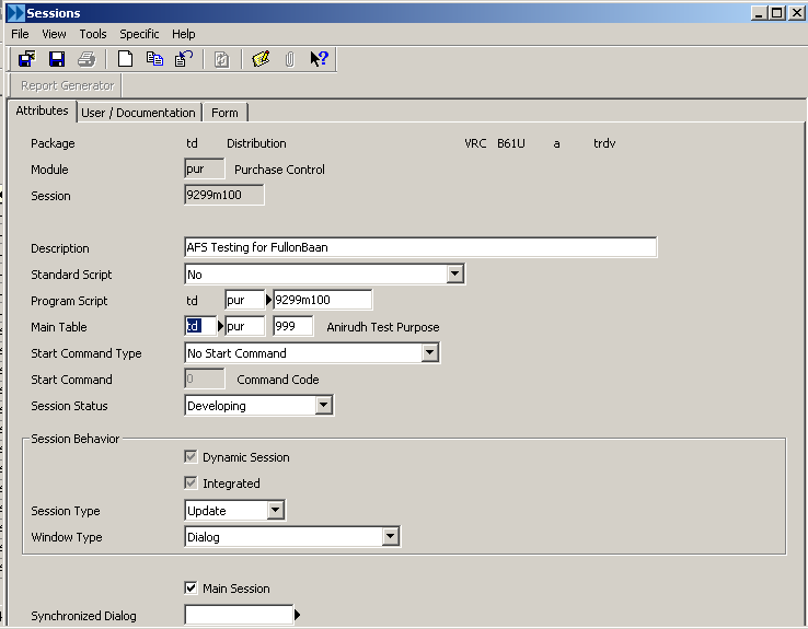 Full on Baan: Application Function Server - AFS Example