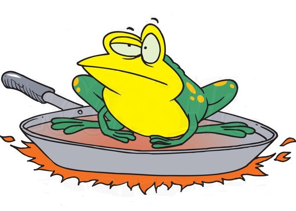 Inspirations for Living: A Frog and a Frying Pan...