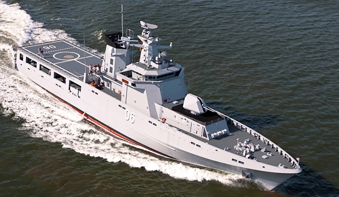 Desarrollo y Defensa: La Foto: Buque patrullero Lurseen PV80