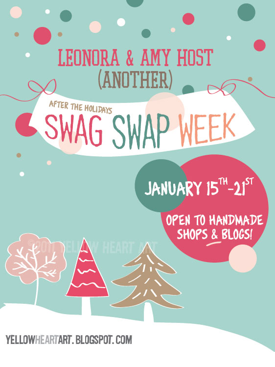 Yellow Heart Art: It's Baaaack! SWAG SWAP WEEK!