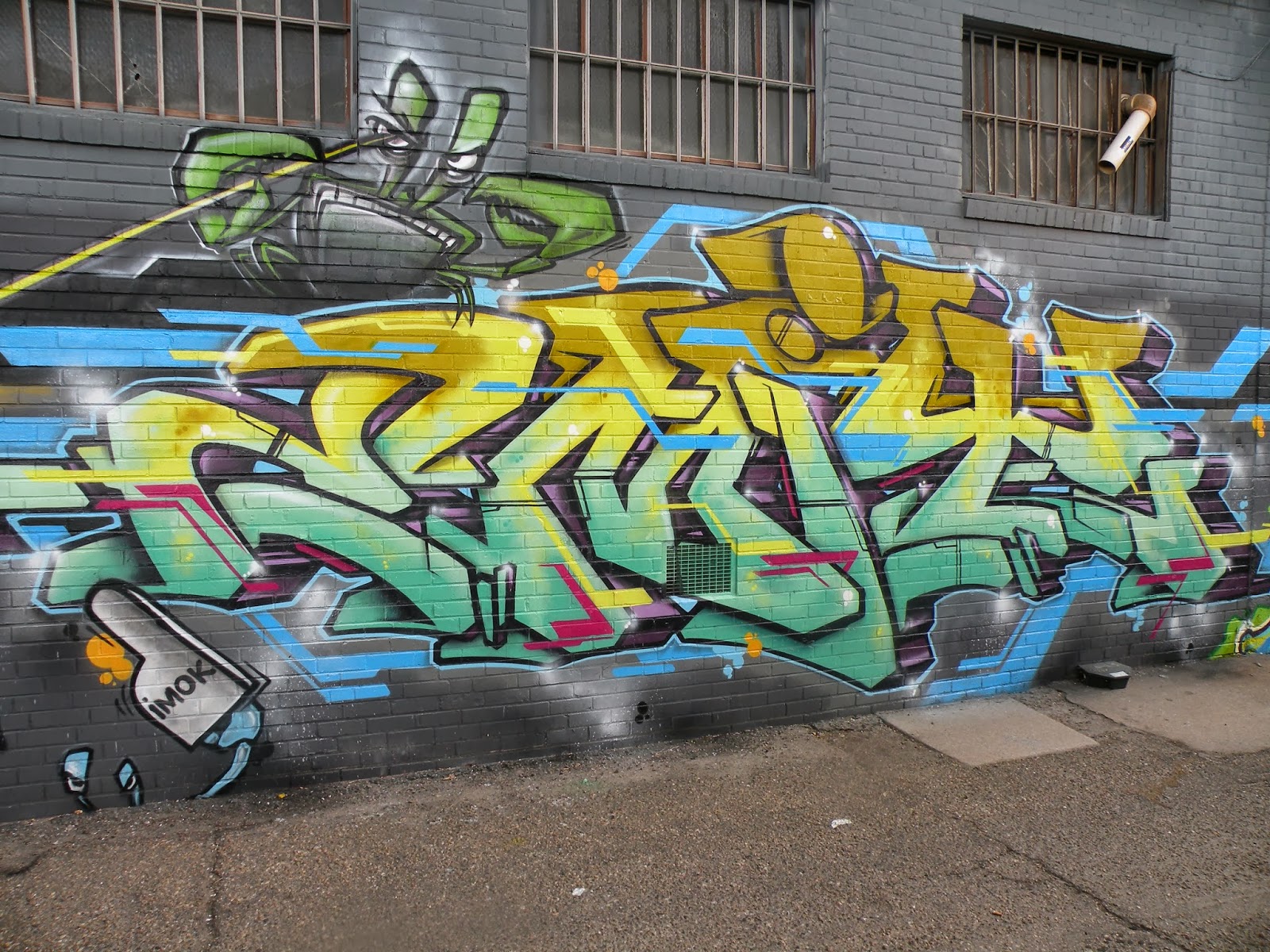 Turnip the Beet: Knocked the dust off my cans for a lil graffiti battle ...