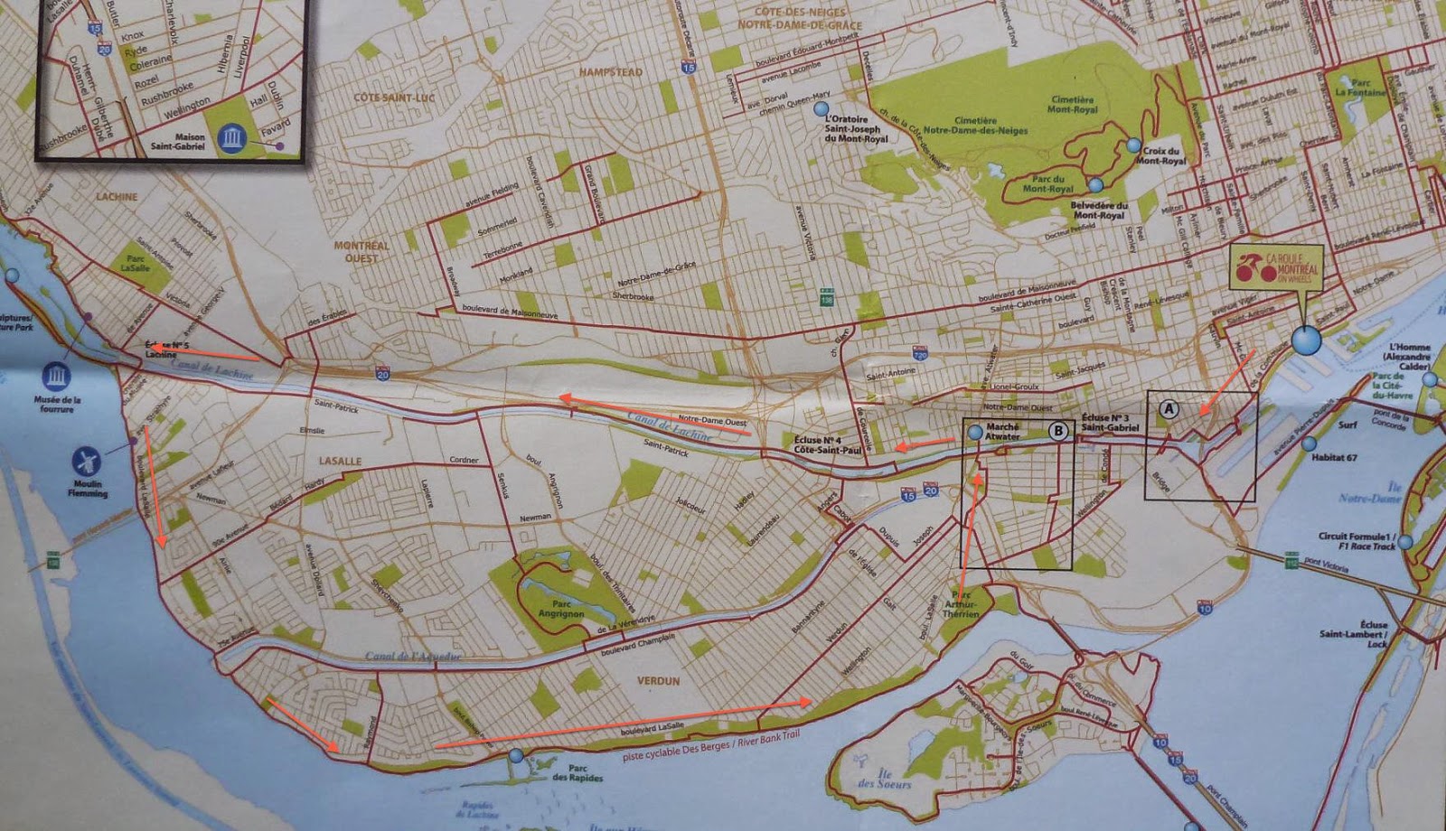 Eclectica: A ride along Monteal's Lachine Canal