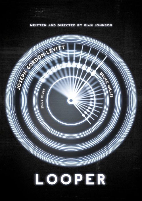 The Geeky Nerfherder: Movie Poster Art: Looper (2012)
