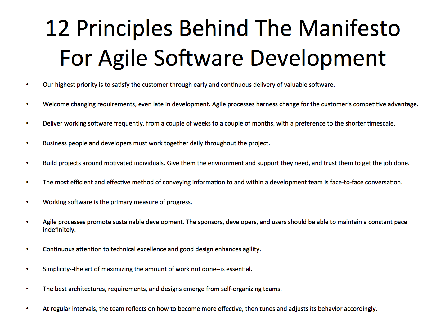 Changing Challenges: Agile Principles 101