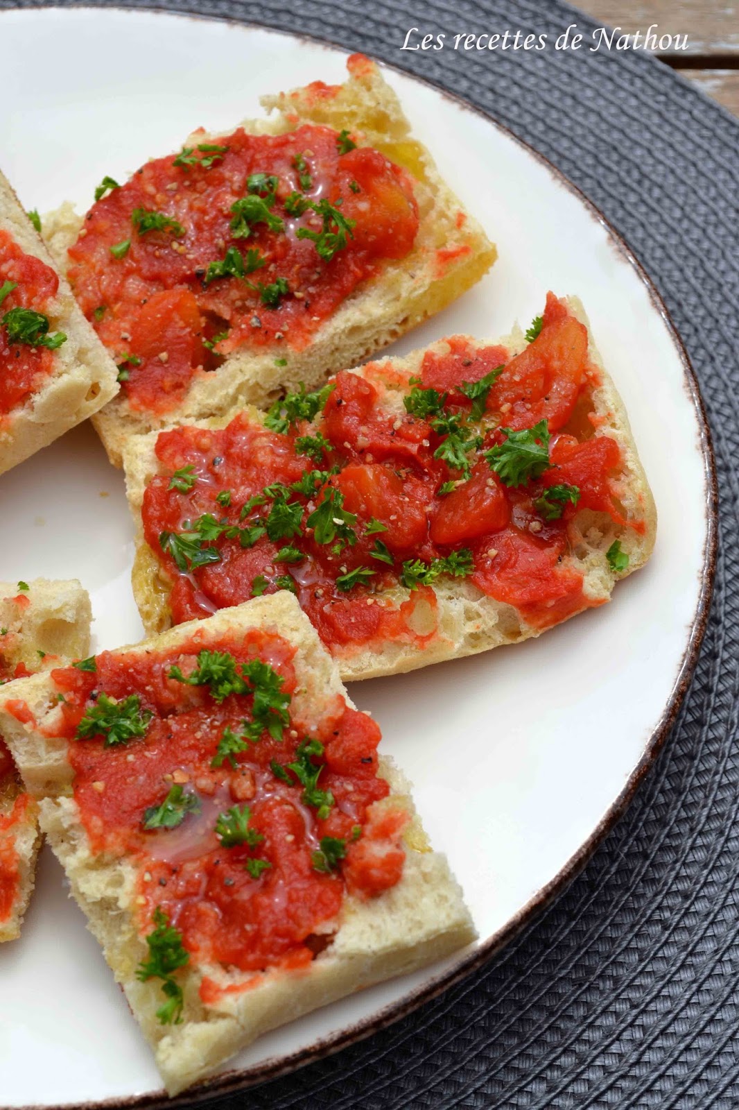 Ma cuisine au fil de mes idées...: Pan tumaca - Tapas