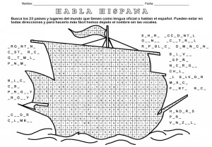 Dándole a la lengua en 2º de ESO: ¡Feliz día de la Hispanidad!