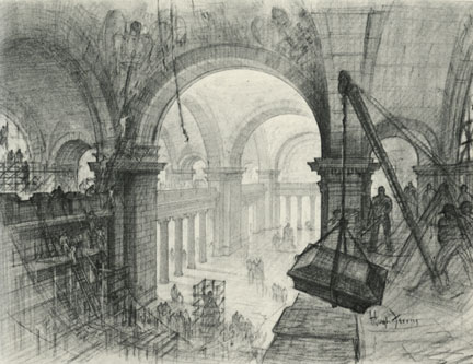 Beyond Architectural Illustration: Inspiration - Hugh Ferriss