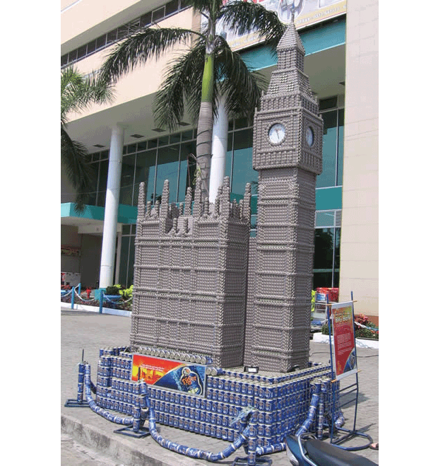 Beautiful and Amazing Beer Can Statue | Entertainment And Technology In ...