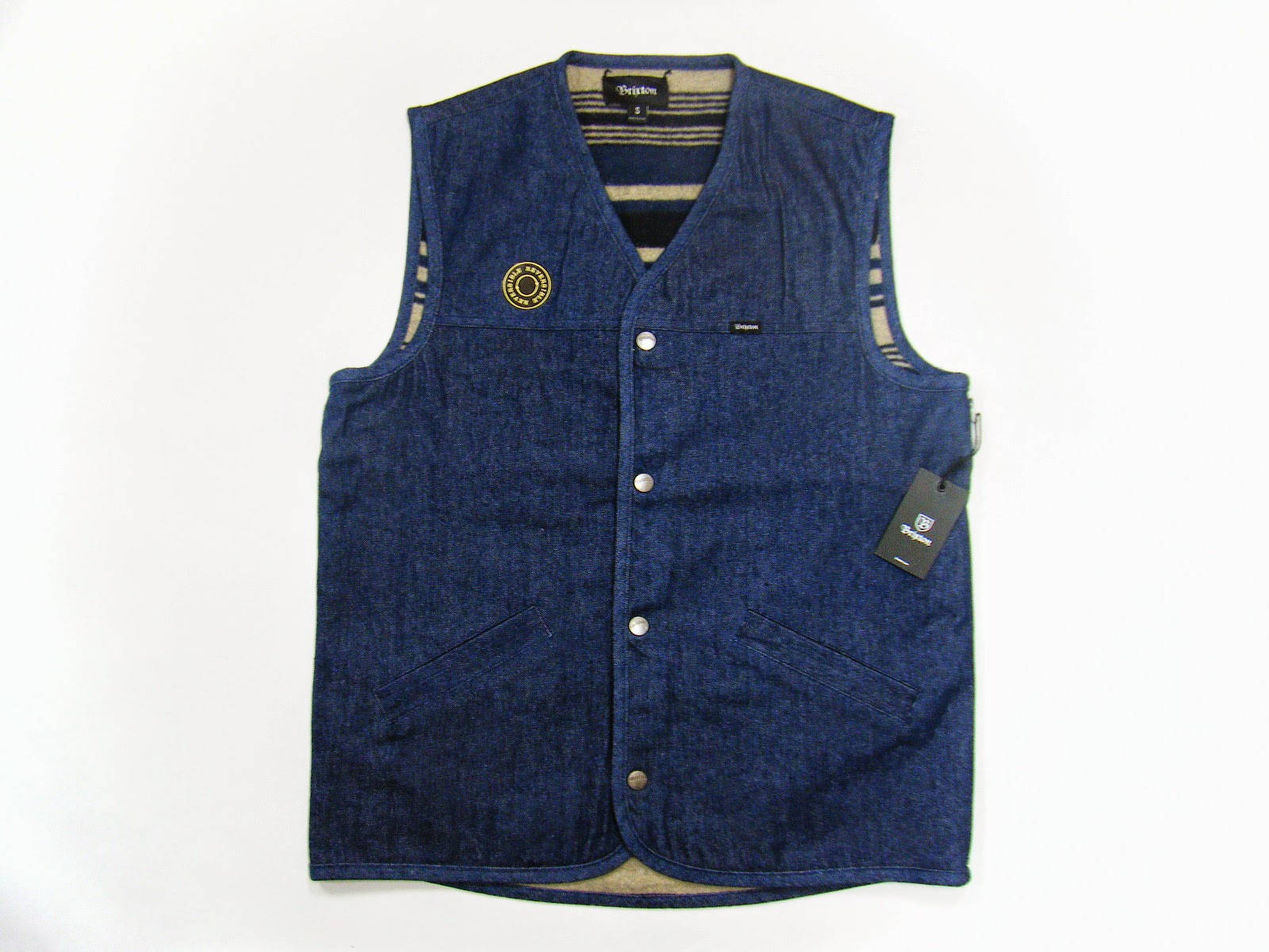 BLOG : BRIXTON DEAKIN REVERSIBLE VEST
