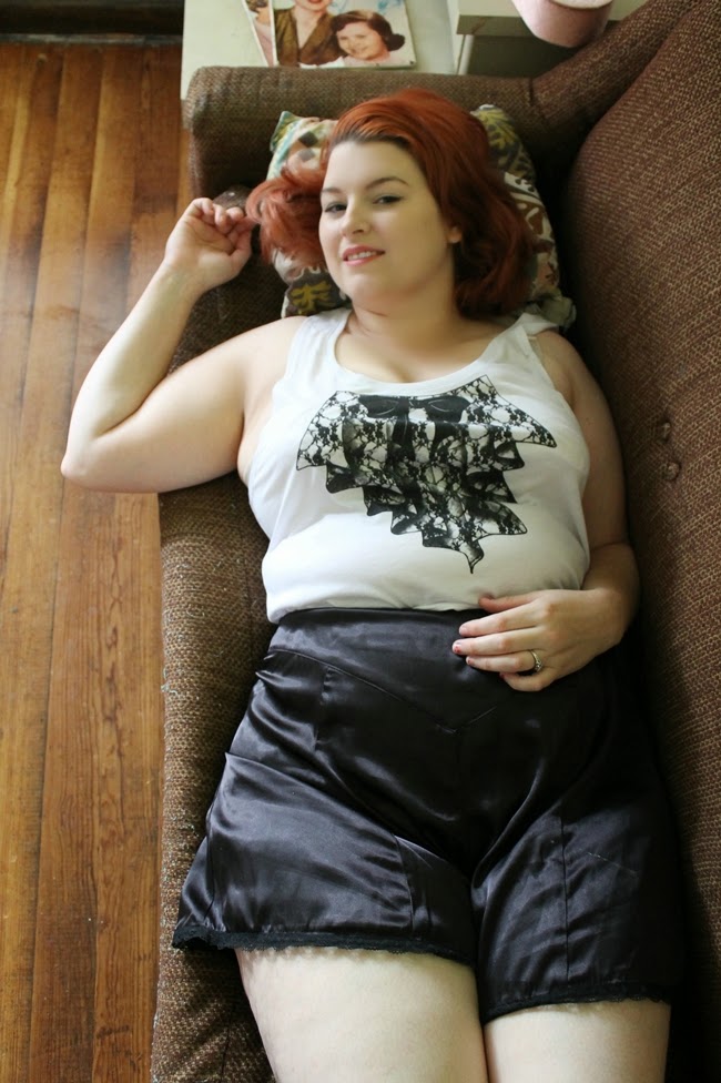 Pajama Day, Vintage Style with Maddy James Lounge Wear / Va-Voom ...
