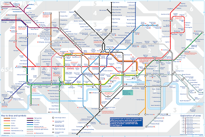 Map of London Underground, Tube Pictures: London Subway Map Pictures