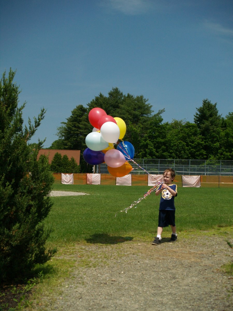 A Day at the Playground ... With Balloons