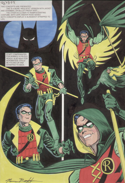 Exploring The Time Lab: Some Tim Drake Robin Designs