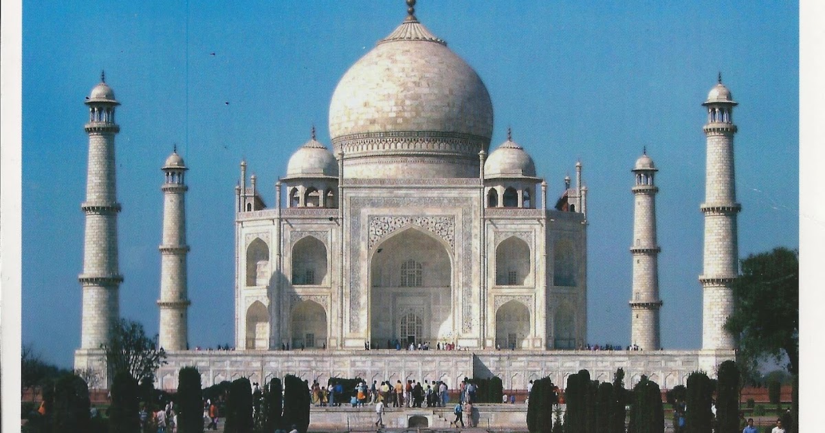 A Journey of Postcards: Taj Mahal | India