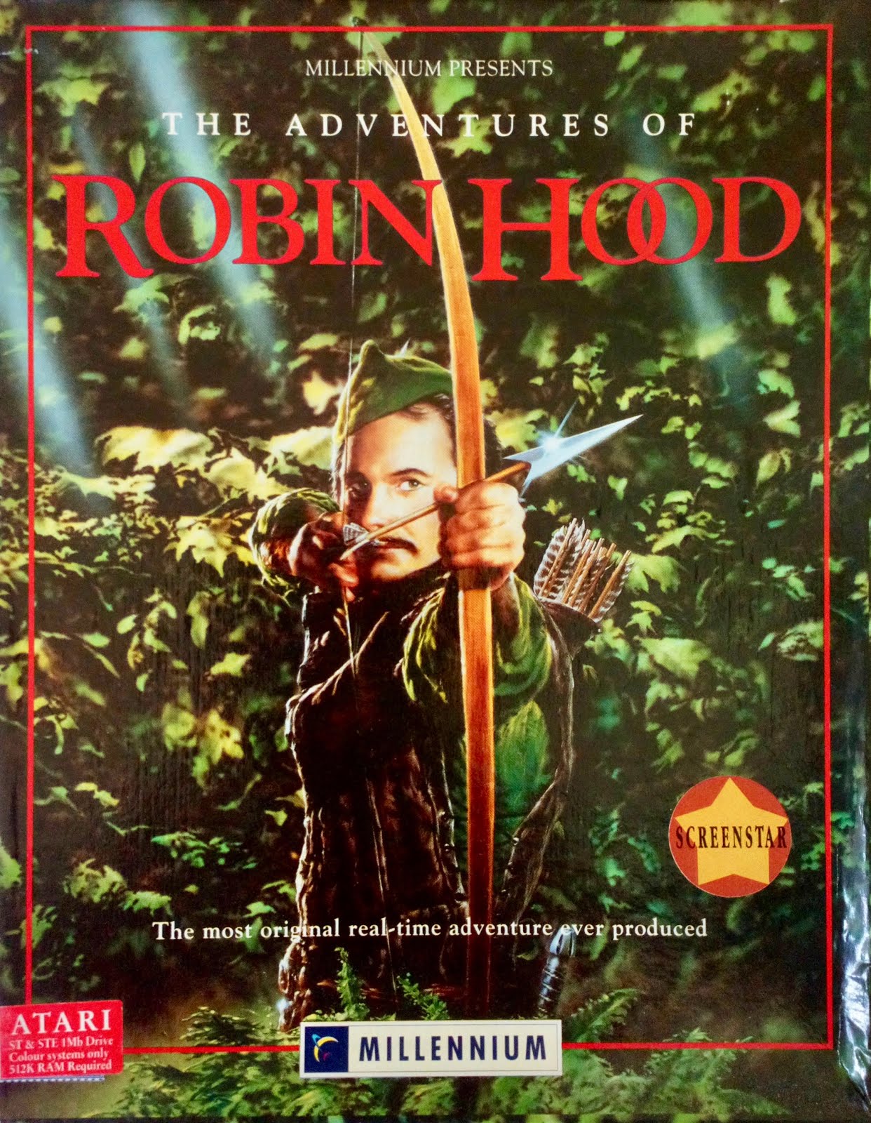 Atari ST games website: The Adventures Of Robin Hood