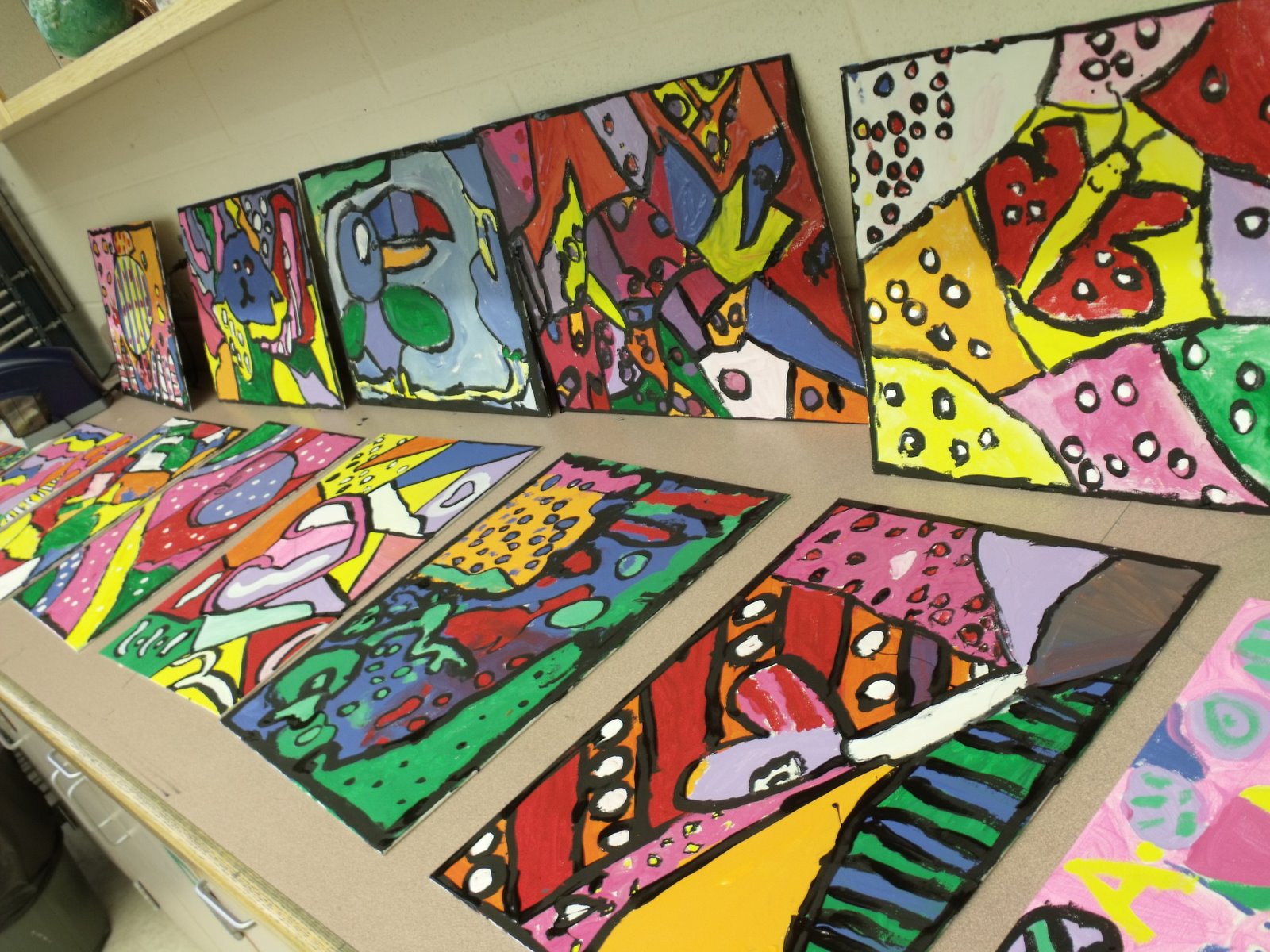 A Glimmer of Light: Romero Britto Inspired Canvas Art..