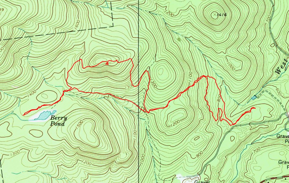 Off on Adventure: Berry Pond Overlook, Lake George - 8/4/13