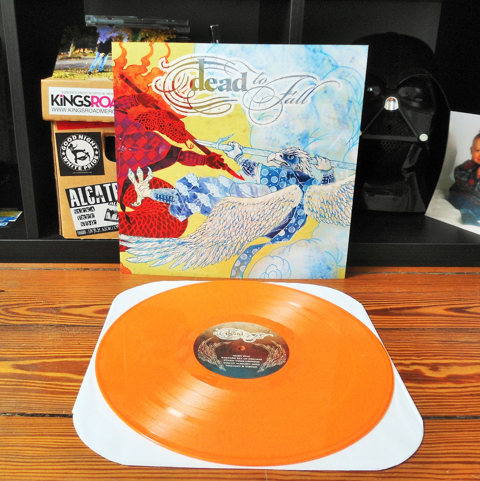 hardcore/metal vinyl: dead to fall - villainy & virtue