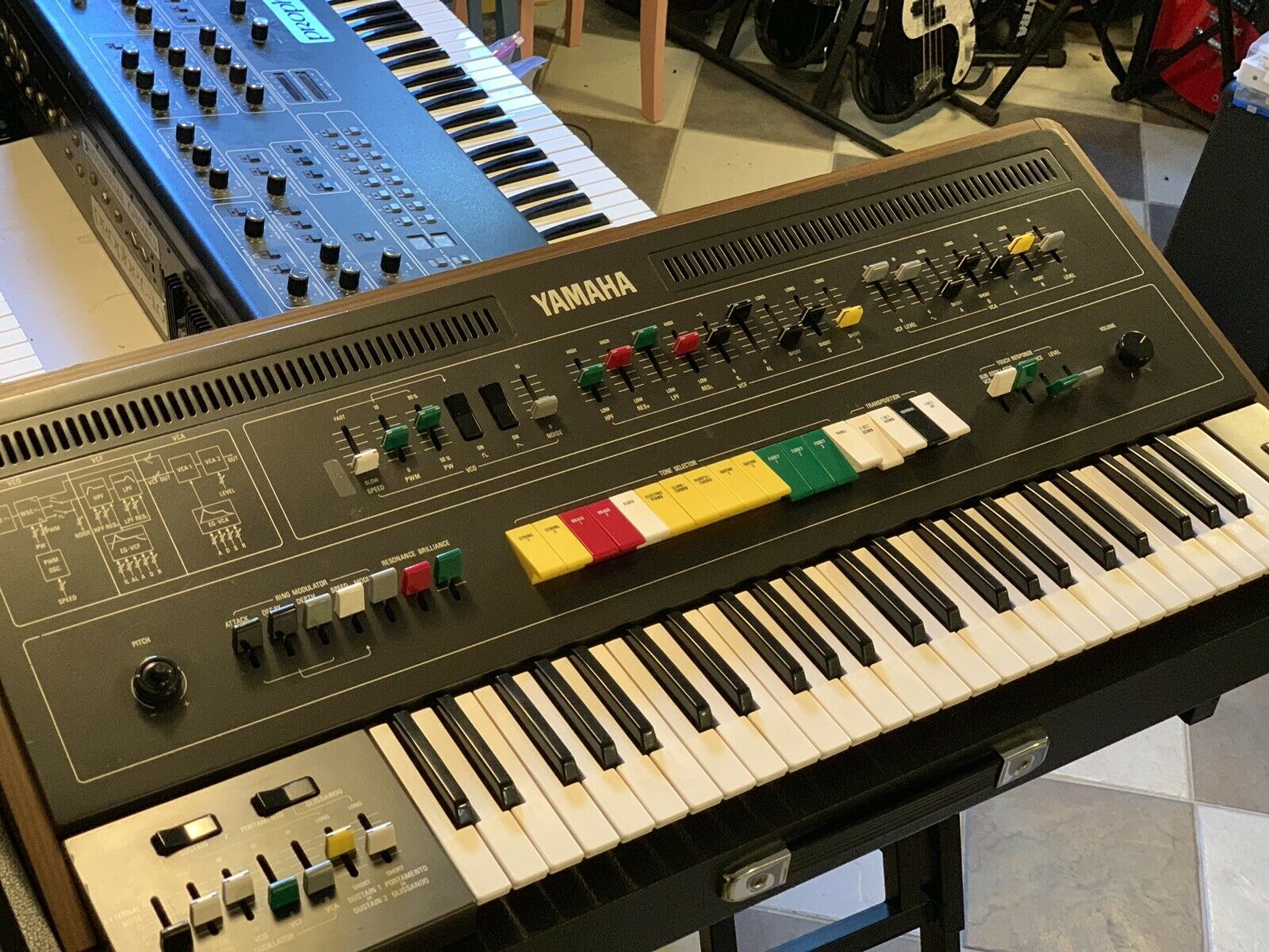 MATRIXSYNTH: Yamaha CS-50 Analog Synthesizer Fully Refurbished