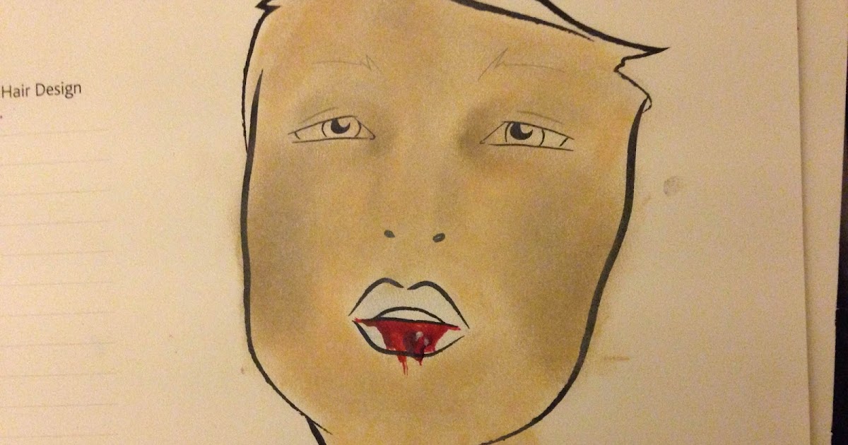 Gothic Horror: Face Chart 2