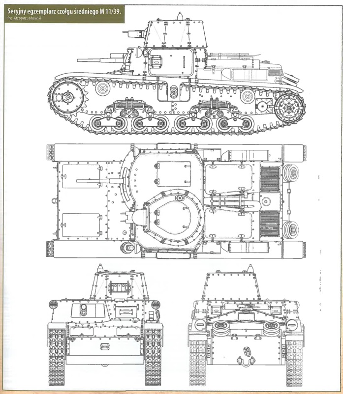Axis Tanks and Combat Vehicles of World War II: CARRO ARMATO M 11/39 ...
