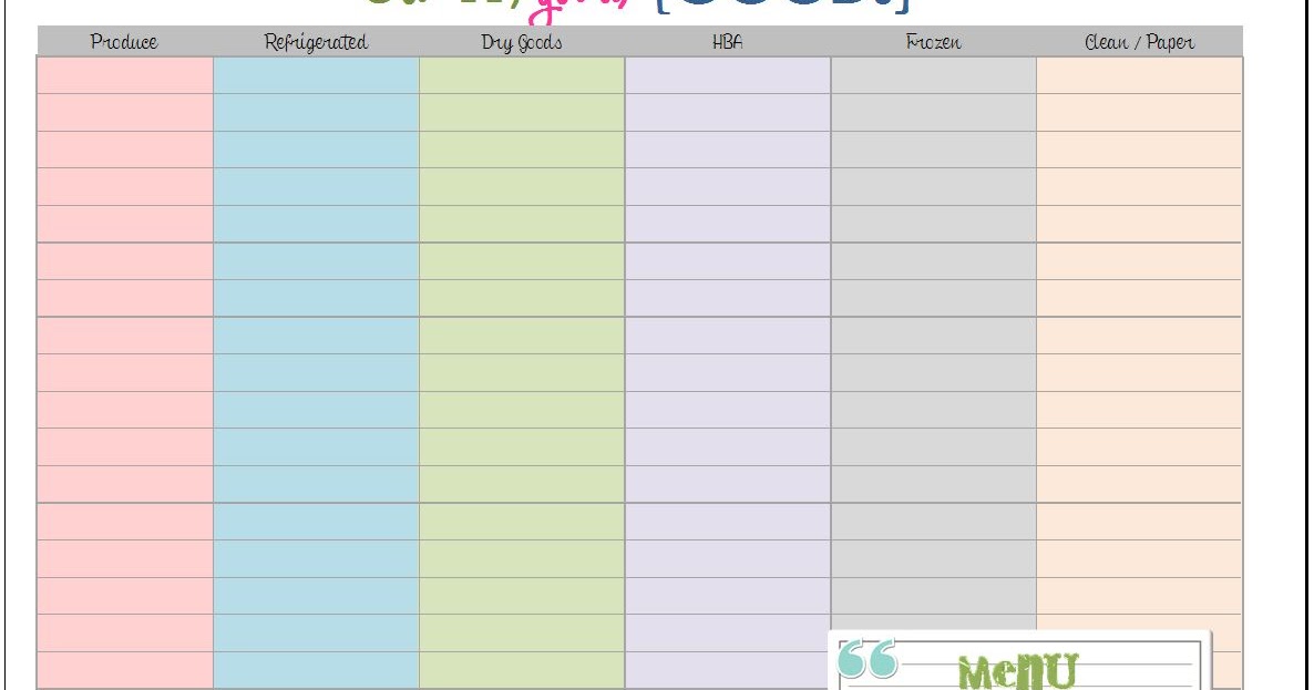 Something Craftastical: Get It, Got it, Good List {printable}