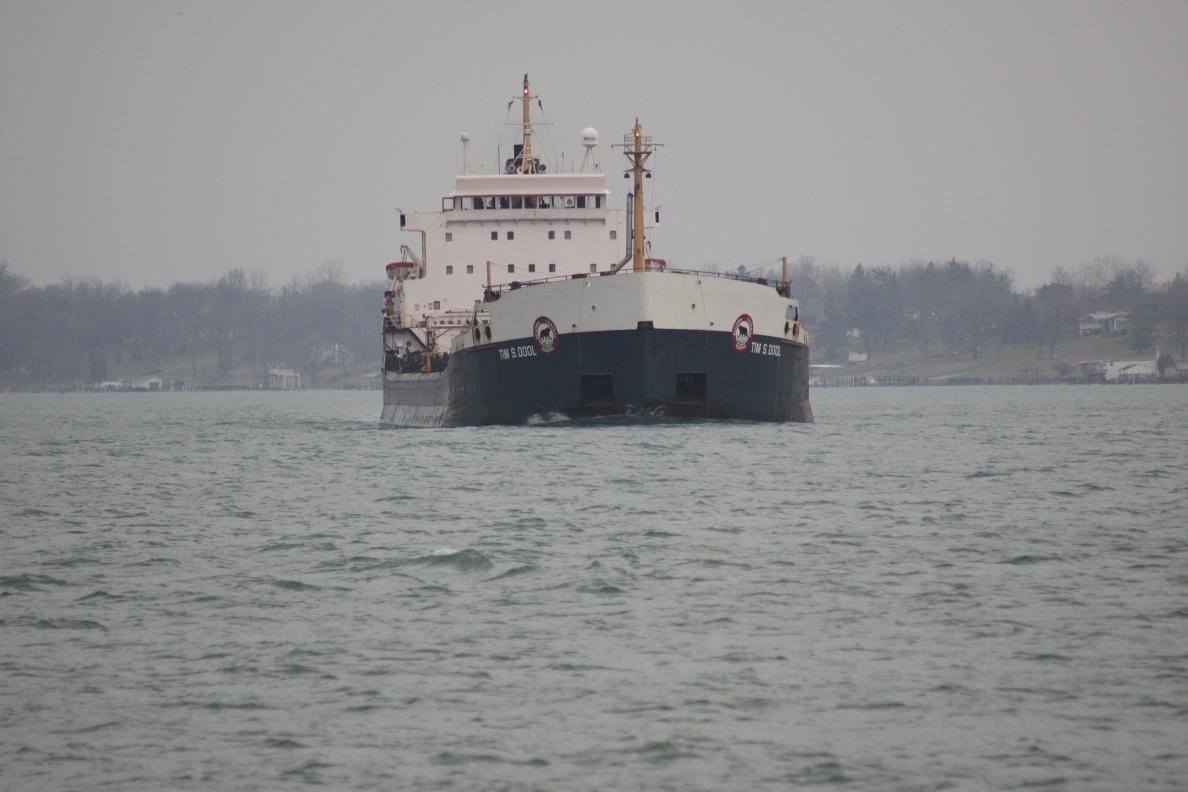 Michigan Exposures: The Tim S. Dool Passes St. Clair