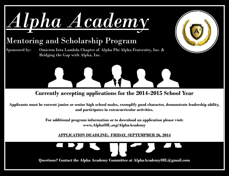 Viking Update: Alpha Academy Mentoring & Scholarship Program