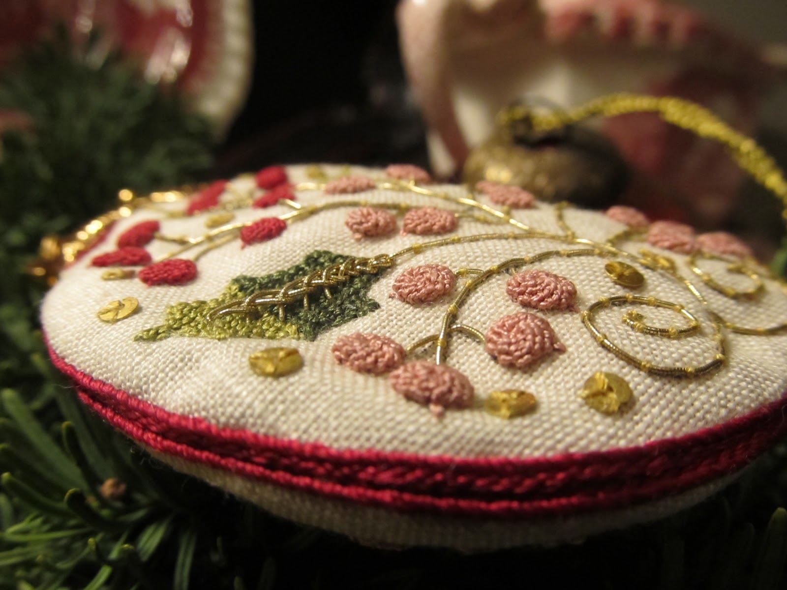 Baroque Embellishments: Christmas Ornament Inspired by Trevelyon's 1608 ...