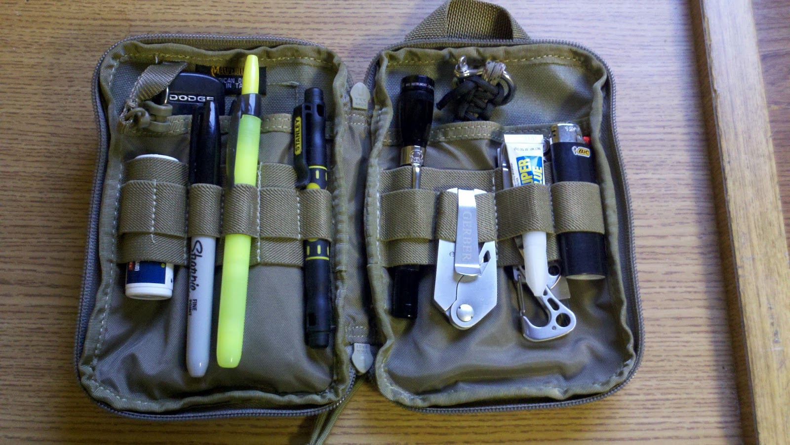 Basketball, Zen, and Gardening: Everyday Carry Review - Maxpedition E.D.C. Pouch